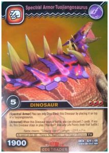 Dinosaur King Carcharodontosaurus Spectral Armor